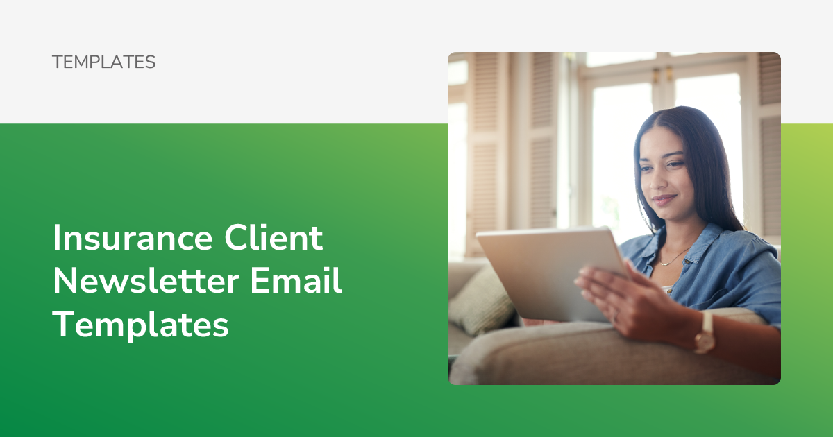[Templates] Insurance Client Newsletter Email Templates