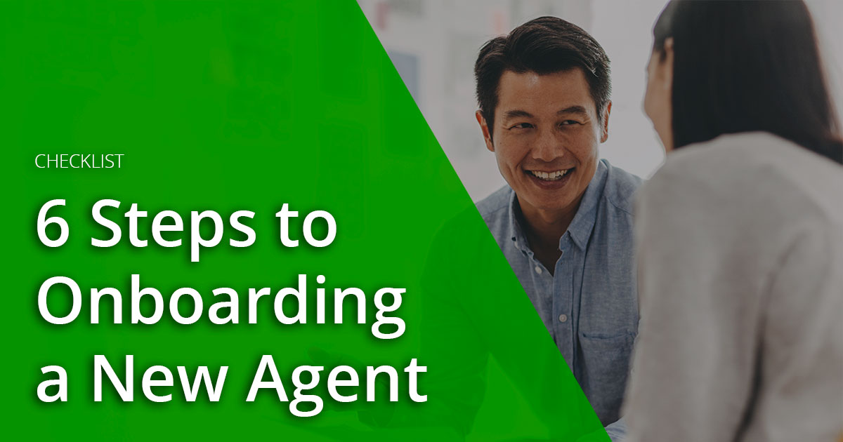 [Checklist] 6 Steps for Onboarding a New Agent