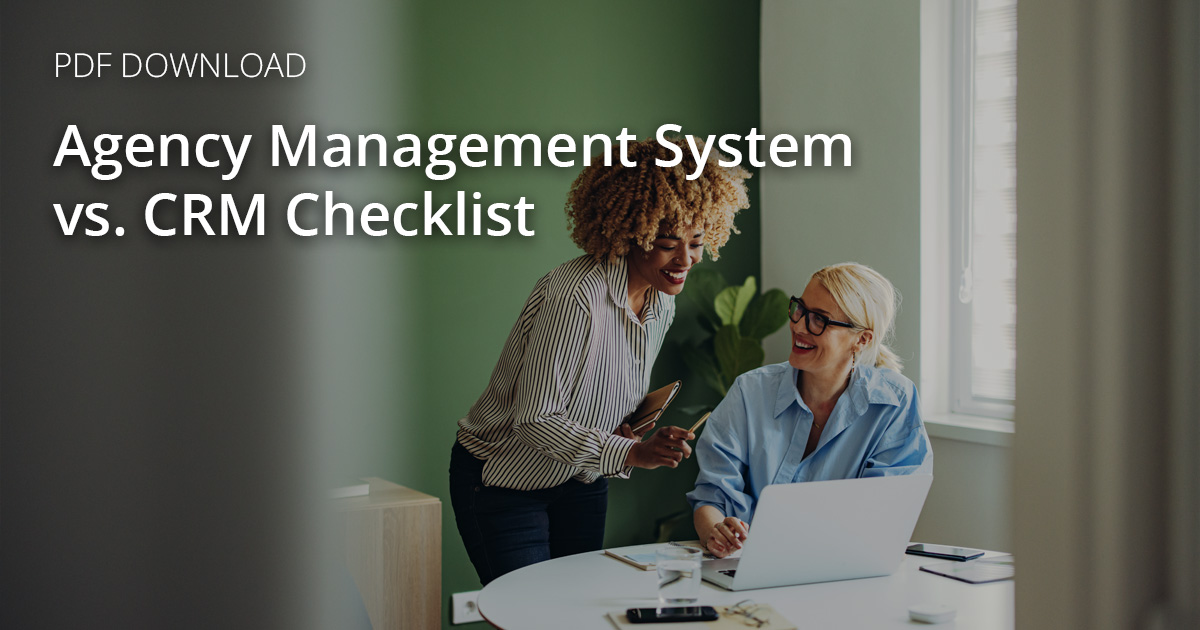 [PDF Download] Agency Management System vs. CRM Checklist