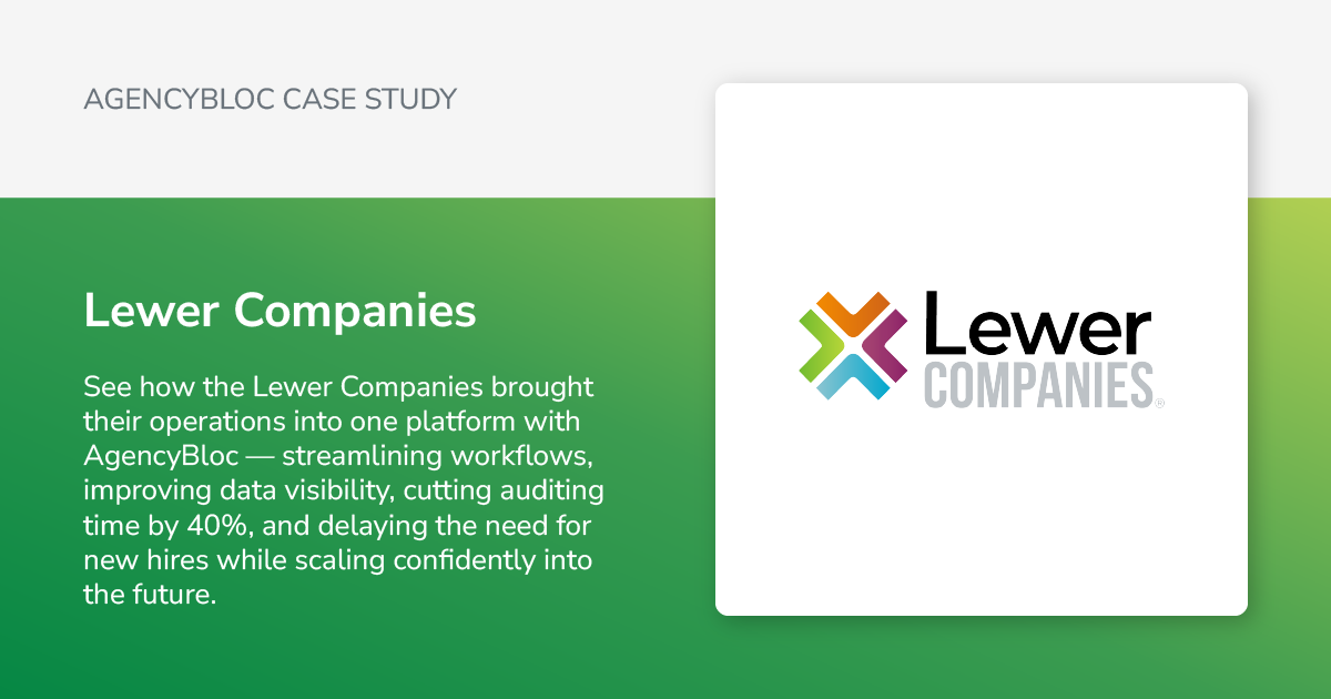 AgencyBloc Case Study | Lewer Companies